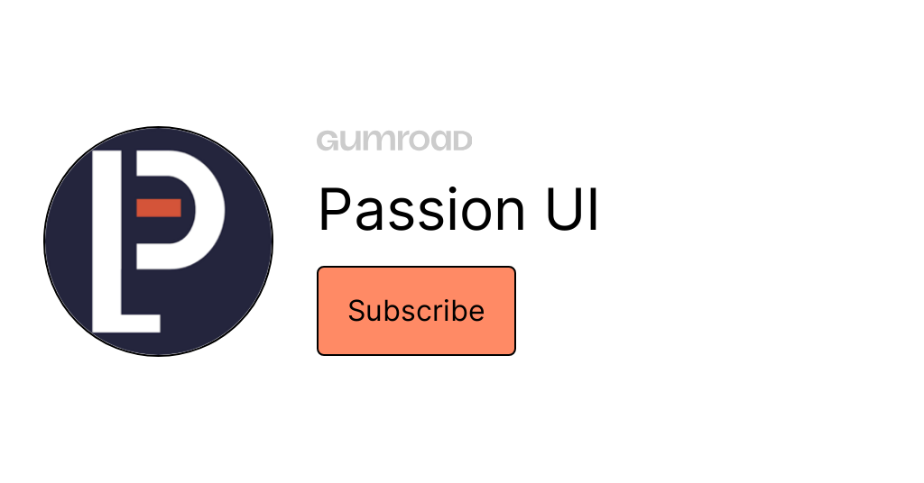 Passion UI