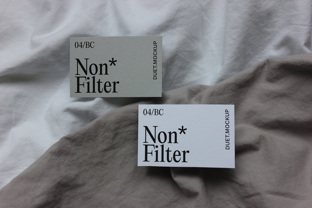 Non Filter BC_04 Mockup