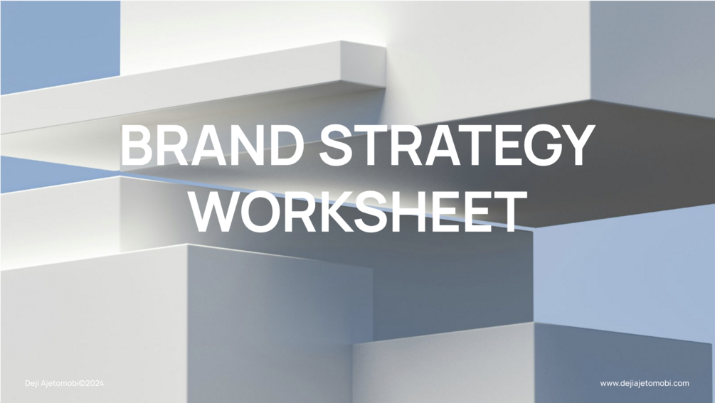 Brand Strategy Worksheet