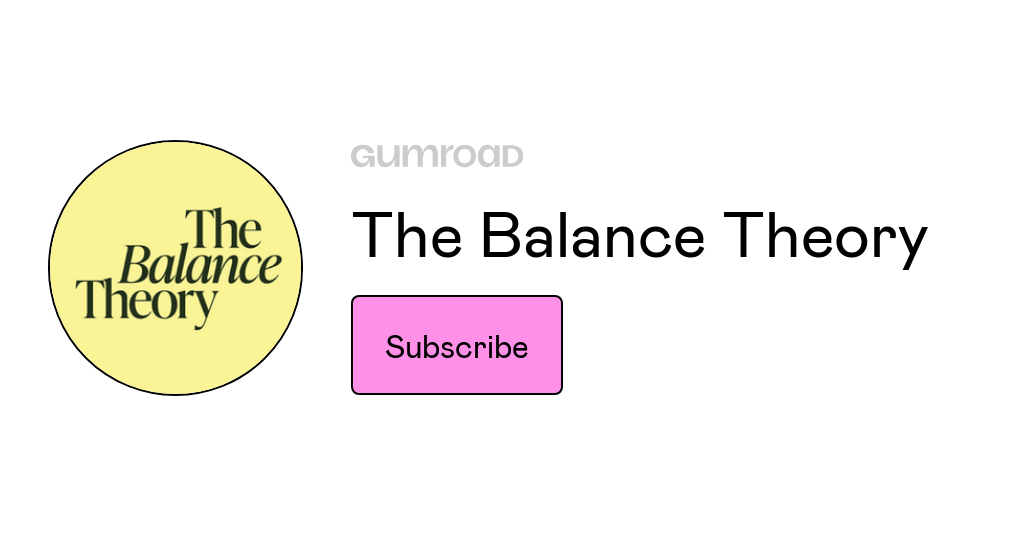 The Balance Theory
