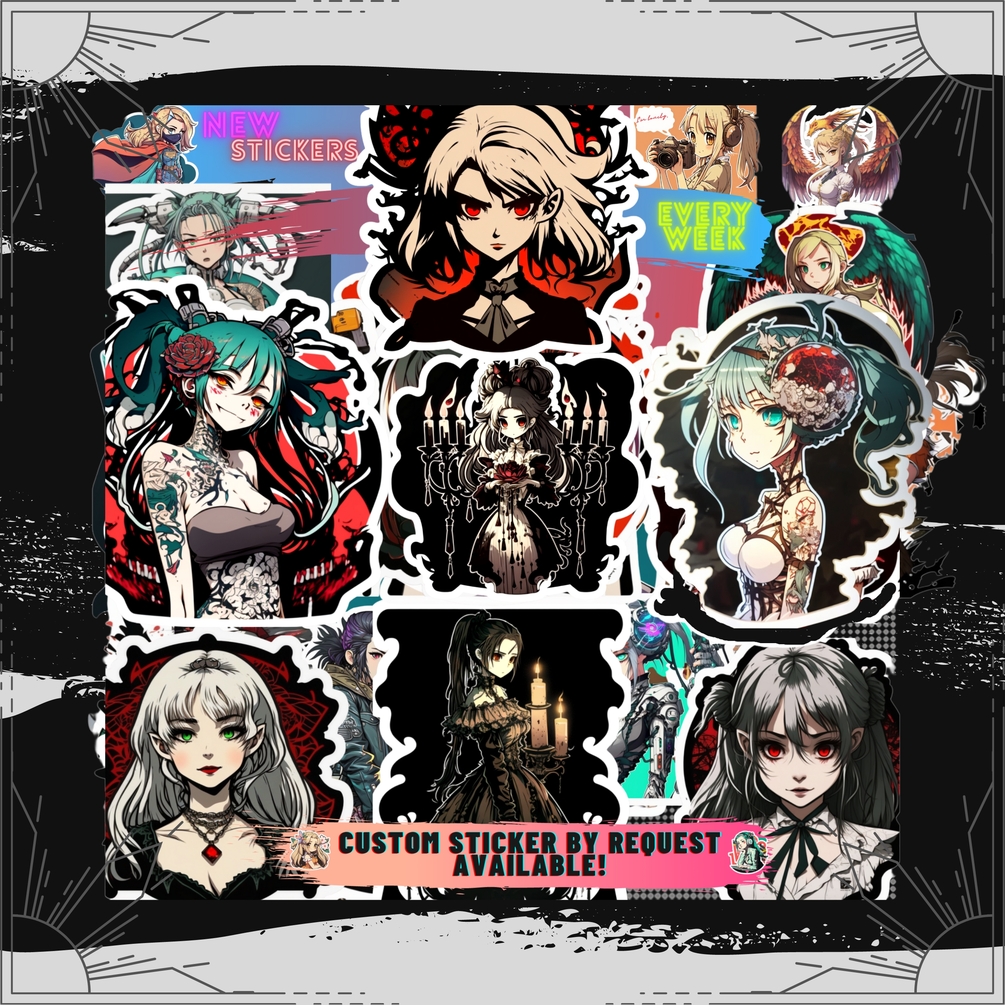 Custom Anime Sticker
