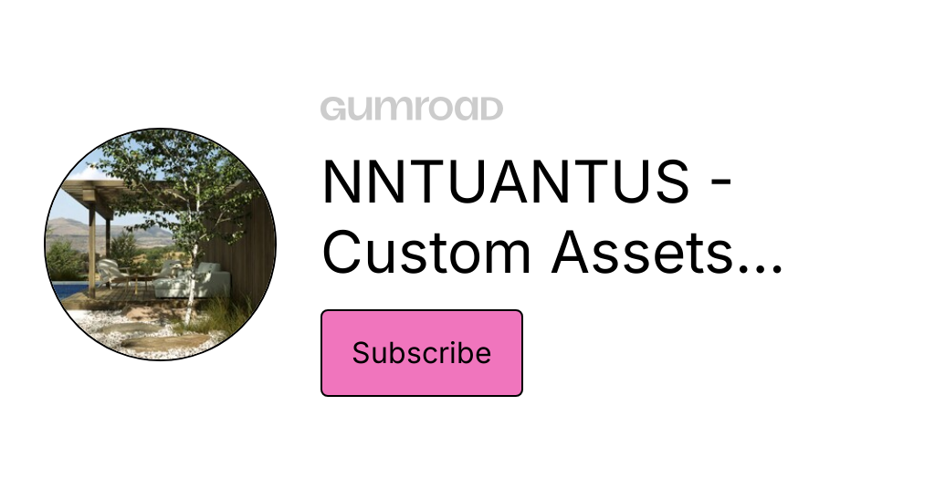 NNTUANTUS - Custom Assets Enscape
