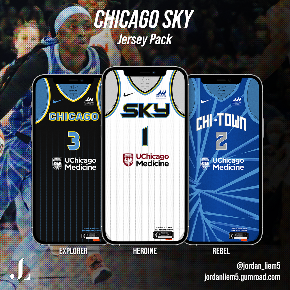 Chicago Sky Jersey Pack