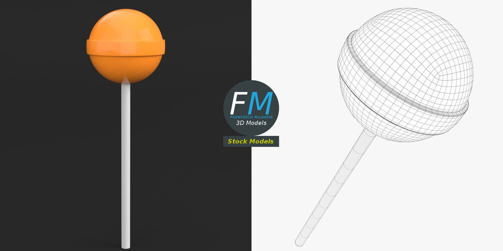 3D MODEL - Lollipop