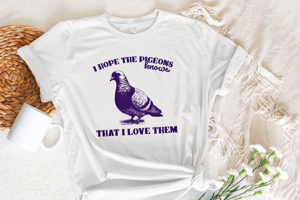 Funny Bird Pigeon Art, Bird PNG, Trendy Tshirt Graphic, Cool Pigeon ...