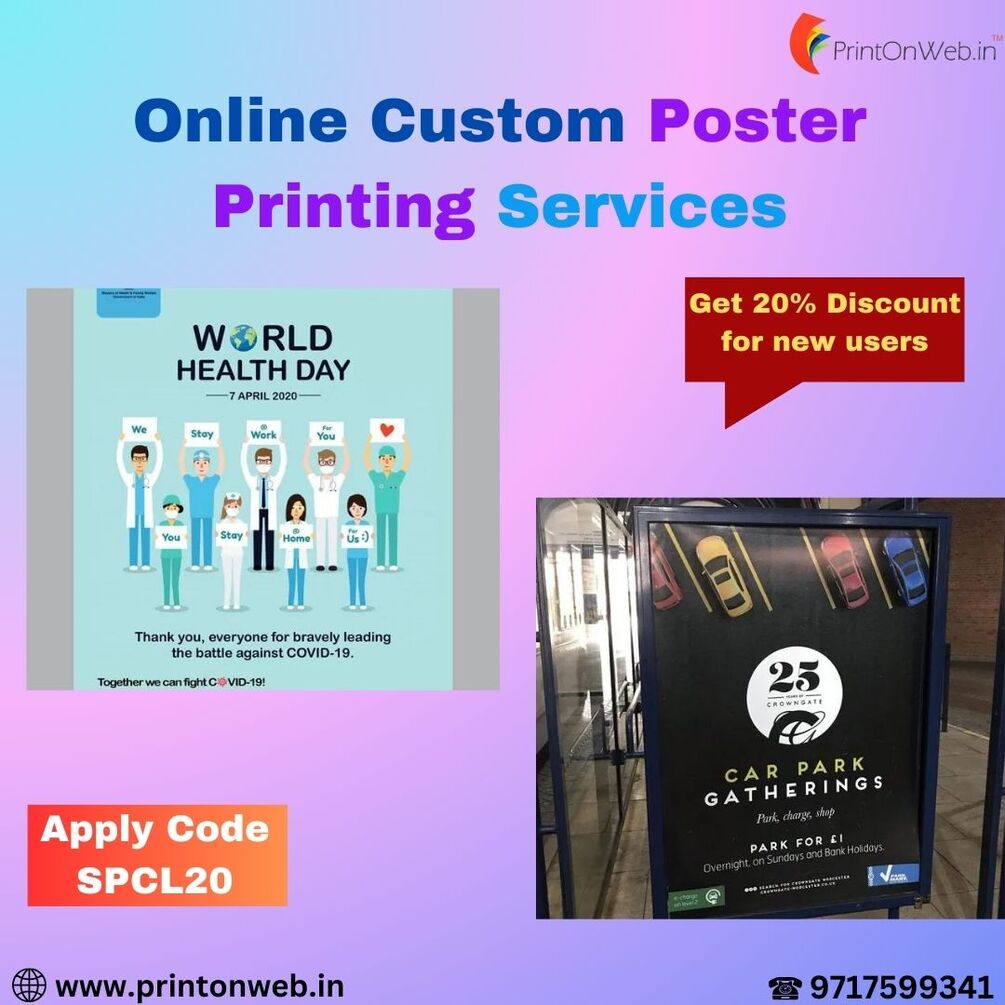 Fast and Easy Poster Printing – Get Your Custom Posters Here