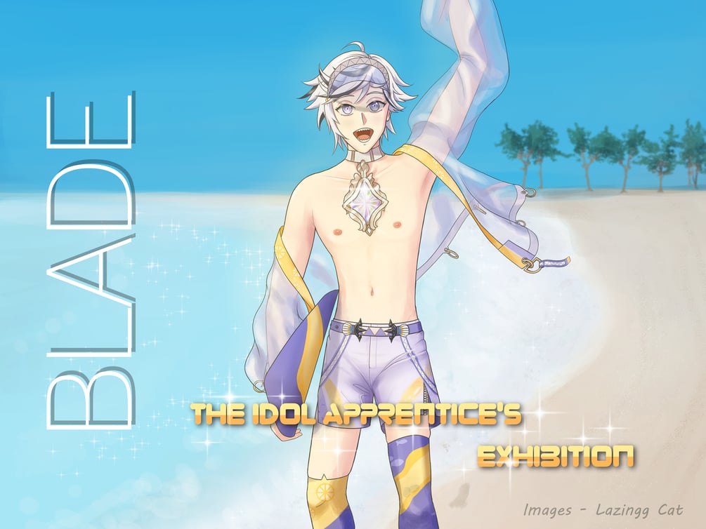 Idol Apprentice Blade's Stripping on the Beach