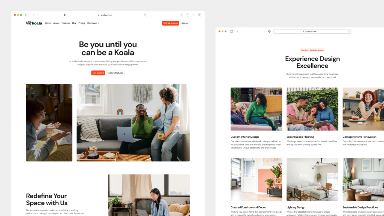 Koala UI · Figma Design System
