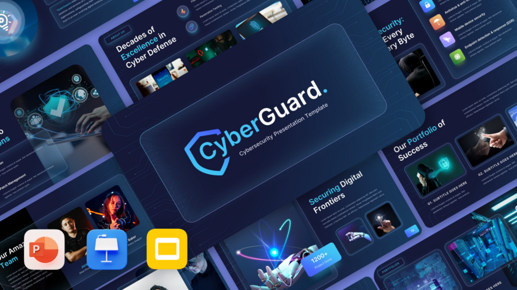 CyberGuard – Cybersecurity Presentation Template