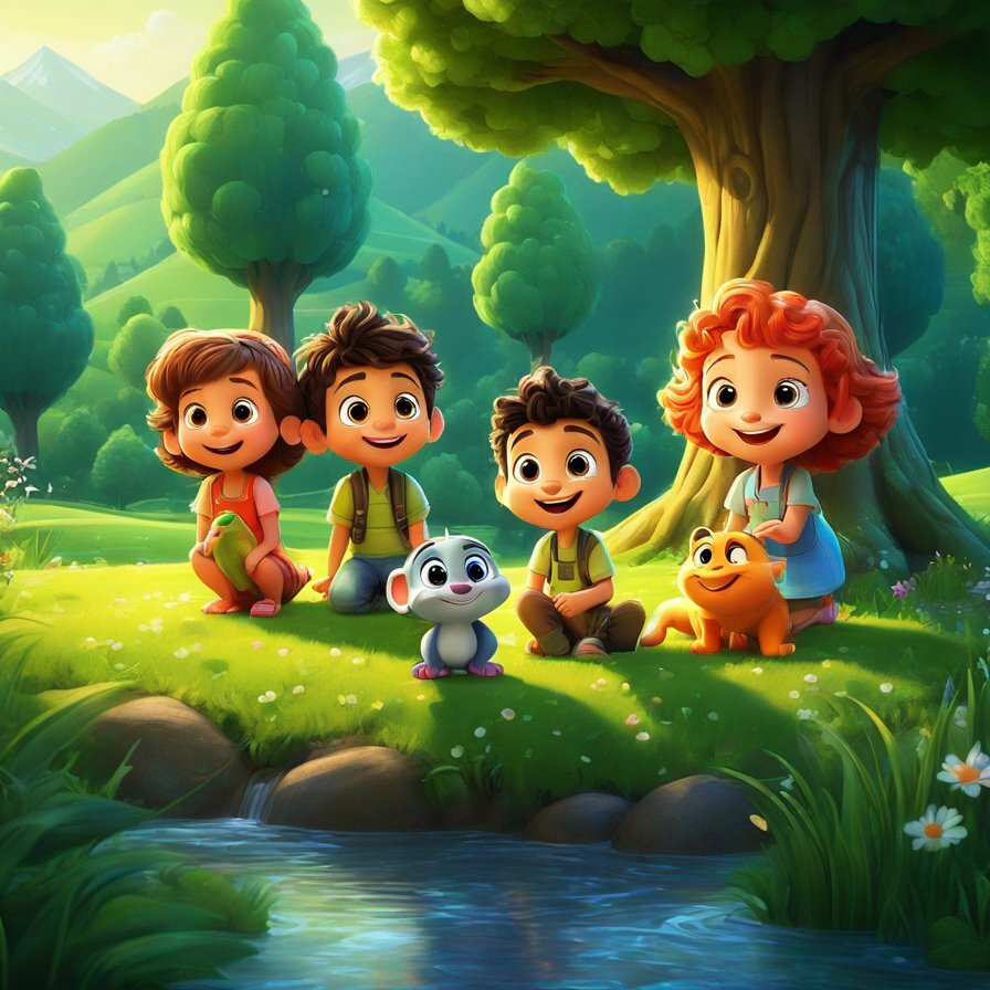 The Guardians of Green Valley - story for kids