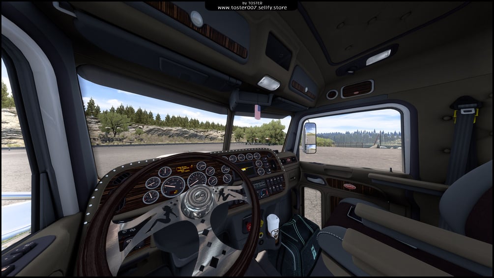 Interior Peterbilt 389 Custom ATS #2 OTHER COLORS