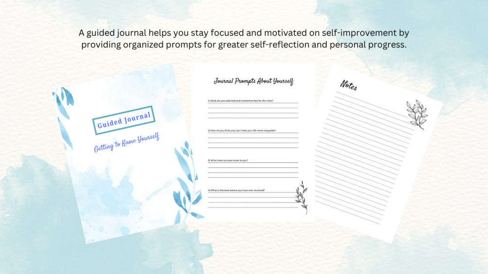 Guided Journal - Getting to Know Yourself