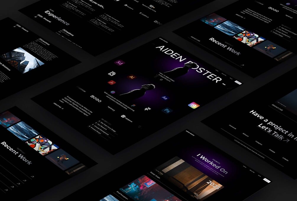 Aiden Foster - Modern Portfolio Template