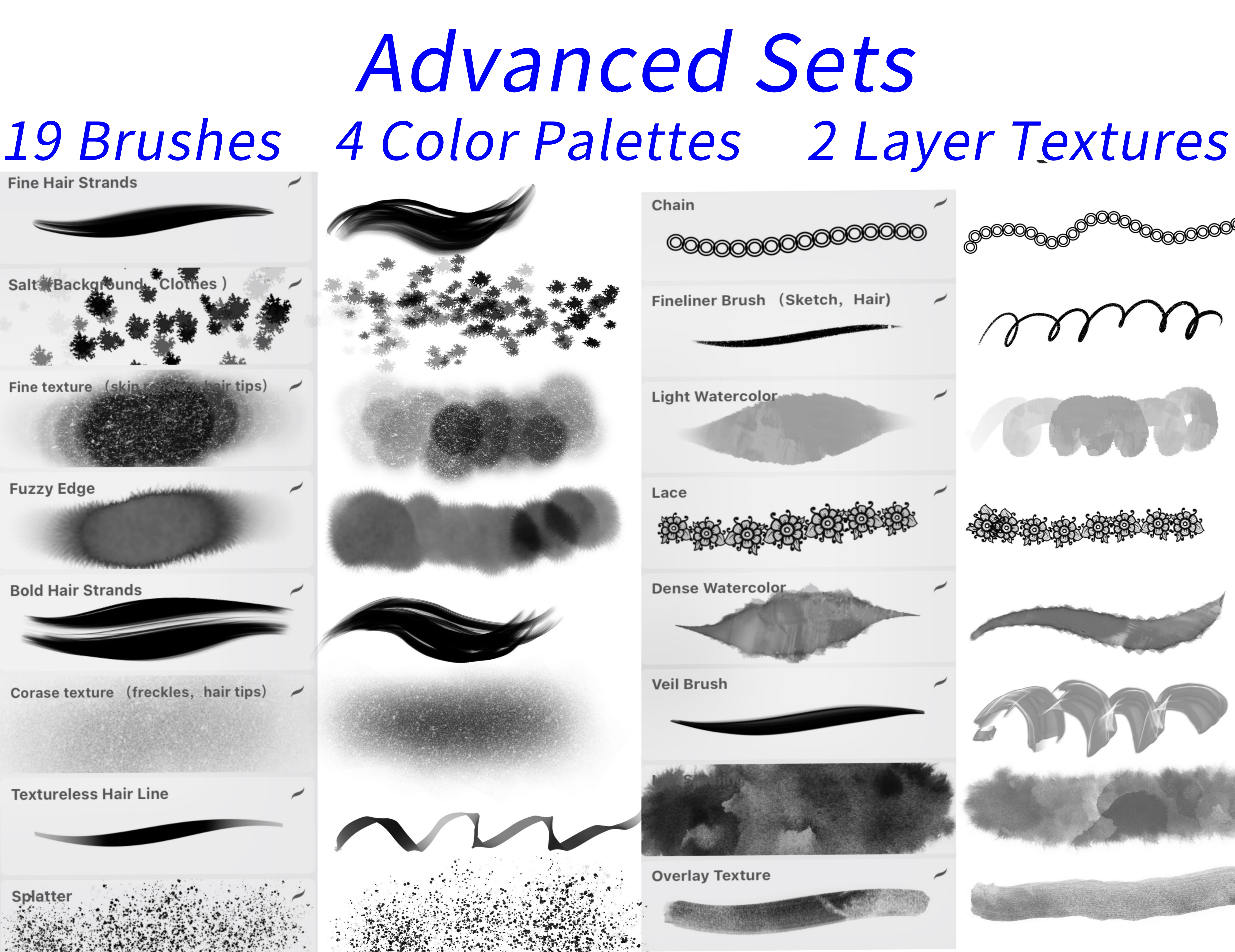 Mach Procreate Brushes Textures Paletter