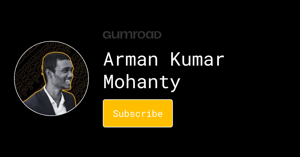 Arman Kumar Mohanty