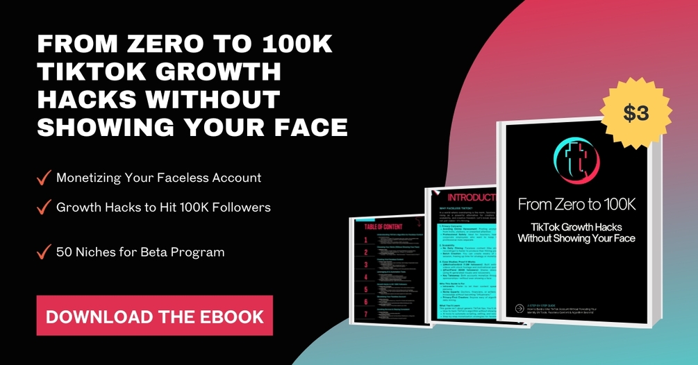 From Zero to 100K TikTok Growth Hacks Without Showing Your Face