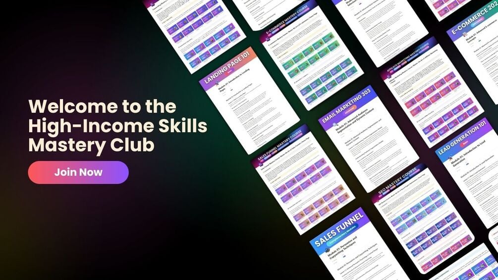 The High-Income Skills Mastery Club (Membership) - 2024 Edition