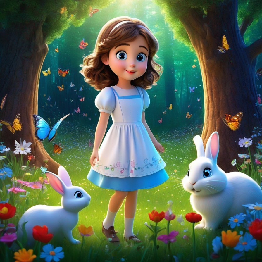 Alice et la Baguette Magique-histoire pour enfants