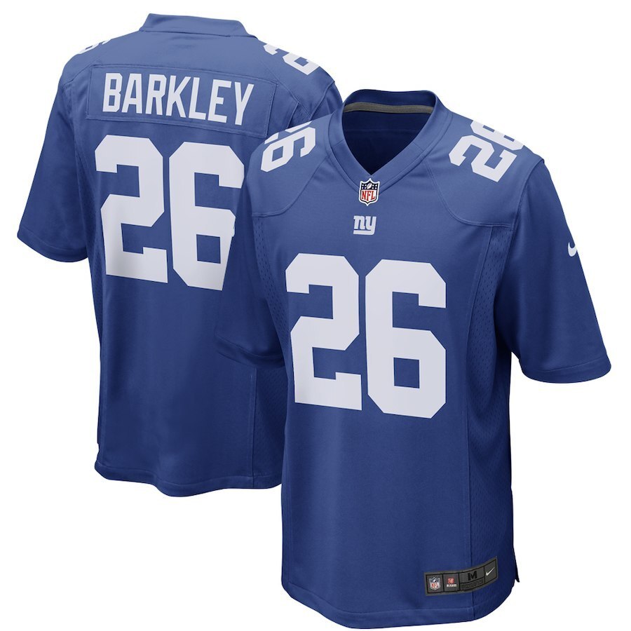 Saquon Barkley New York Giants Blue Jersey