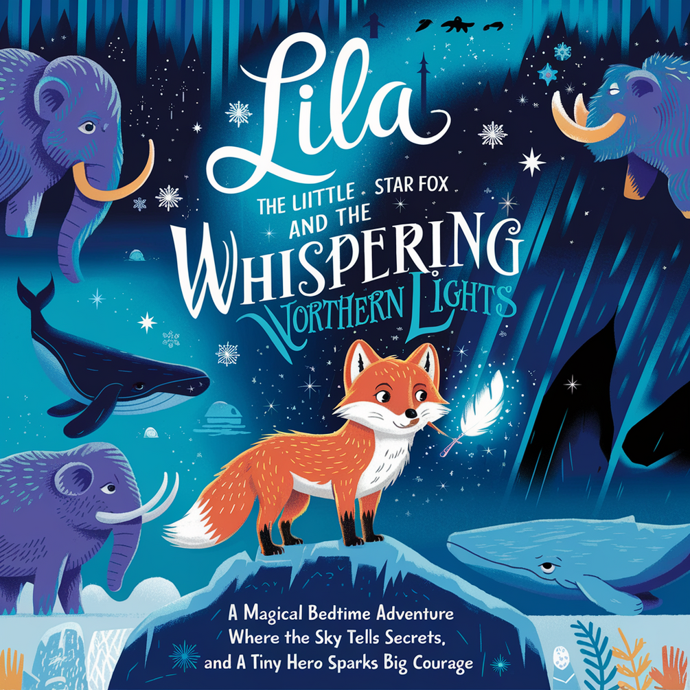 Bedtime Story: Lila the Little Star Fox and the Whispering Northern Lights