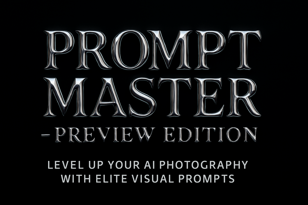 Mini E-book: Prompt Master – Preview Edition