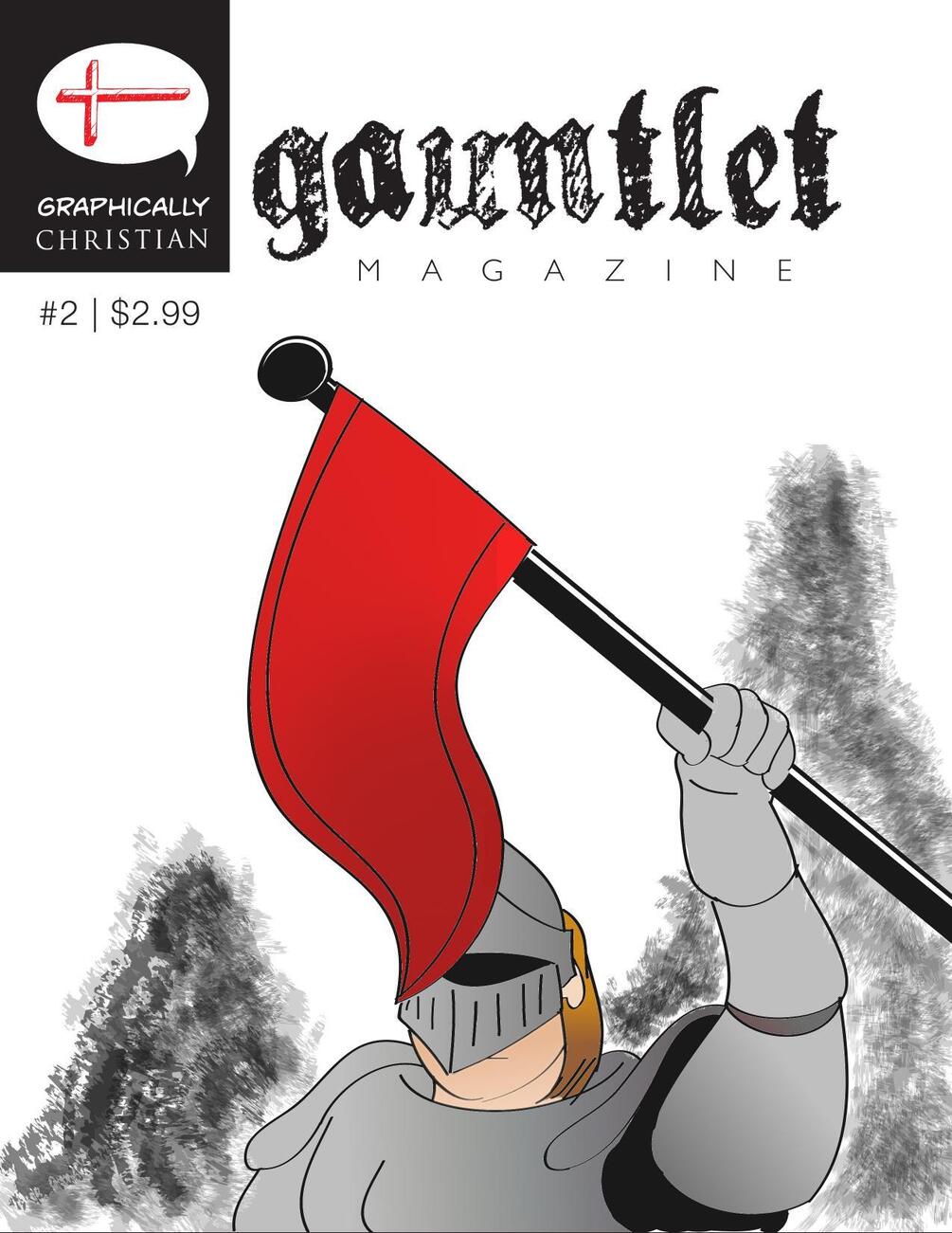 Gauntlet Magazine #2: Banner Over Ashes | Fall 2014 // Kindle Paperwhite