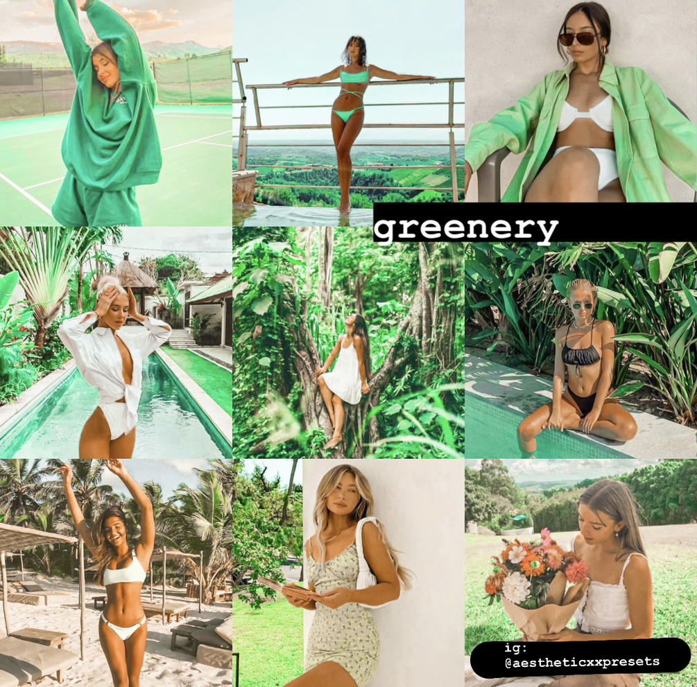 greenery preset💚