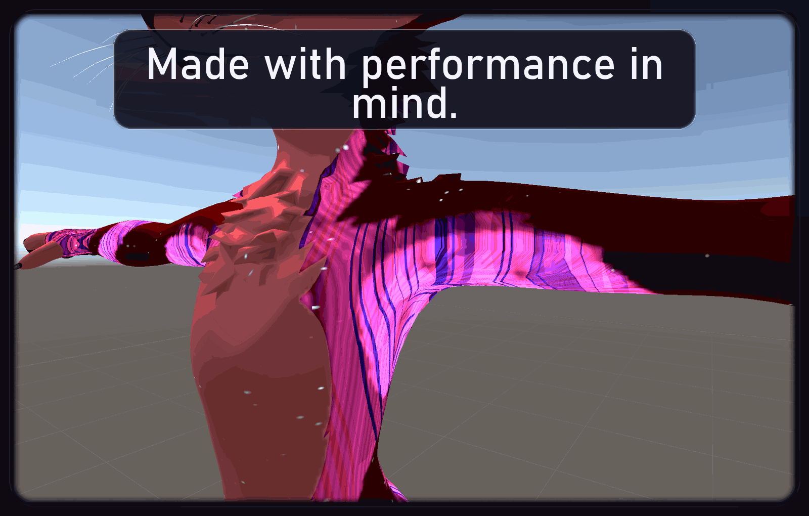 CyberFlow Poiyomi Shader Addon
