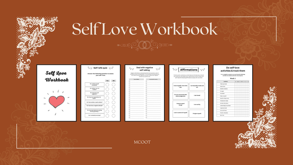Self Love Workbook – Become Your Own Biggest Supporter