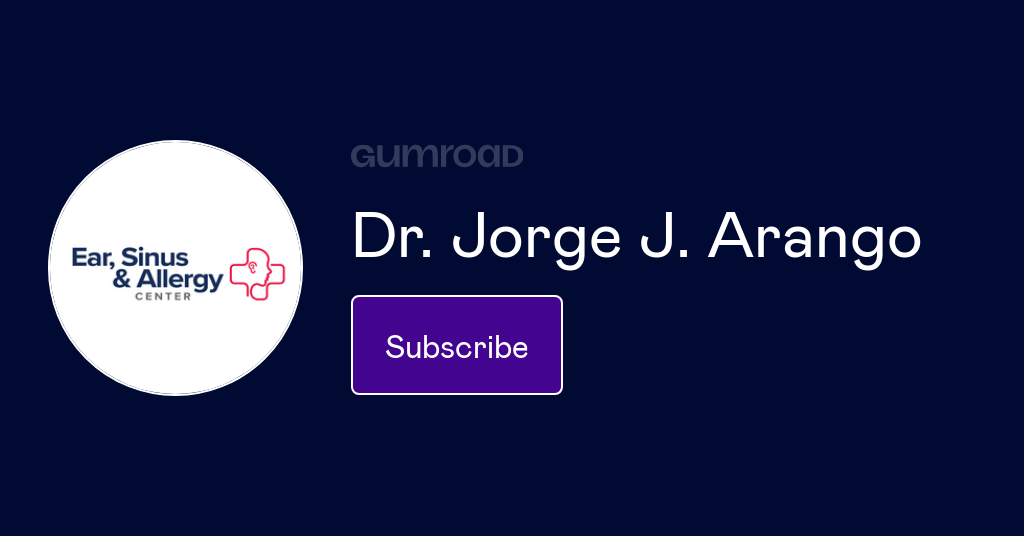 Dr. Jorge J. Arango