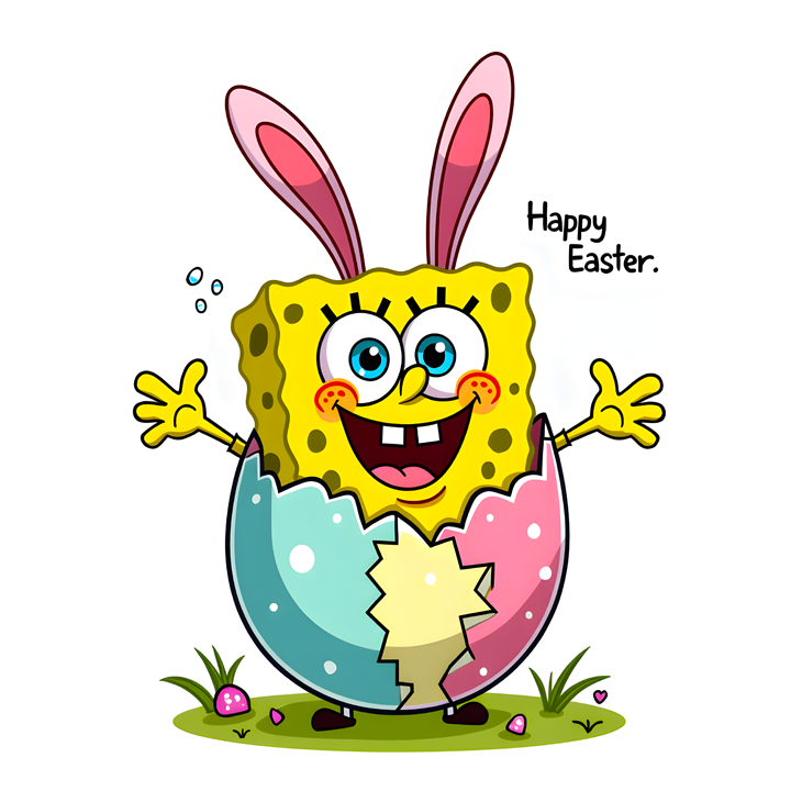 Spongebob Easter Pants
