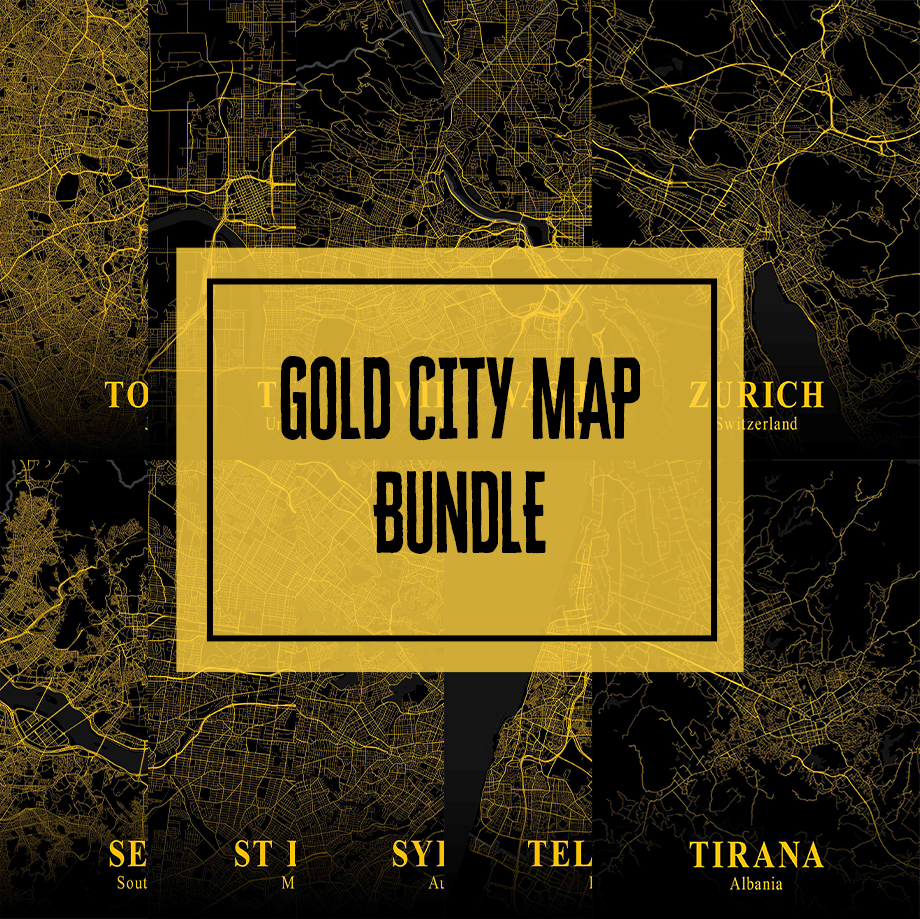 Gold City Map Bundle