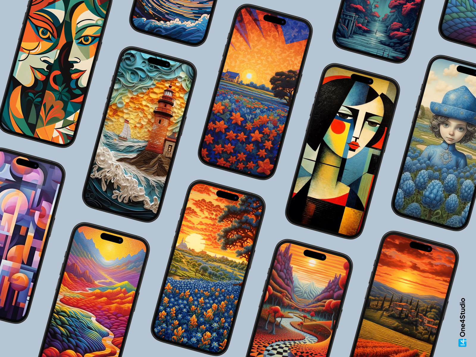NEW! Art - Wallpaper collection with famous art styles is live! - Vuk ...