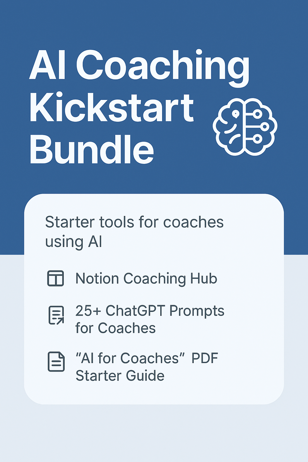 AI Coaching Kickstart Bundle