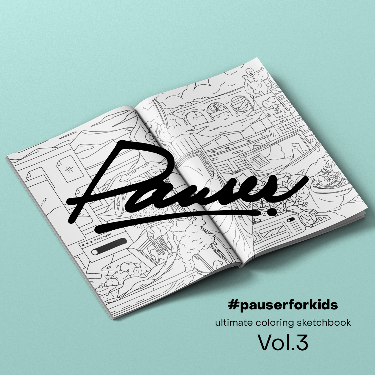 New💥Coloring Book Vol.3 Release - Pauser