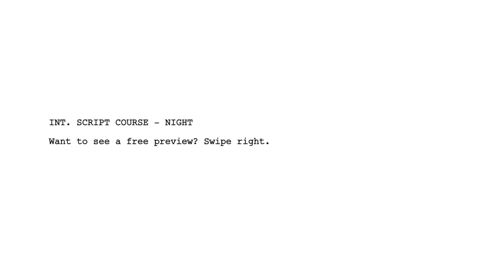 How To Make A Script For Your Next Short Film