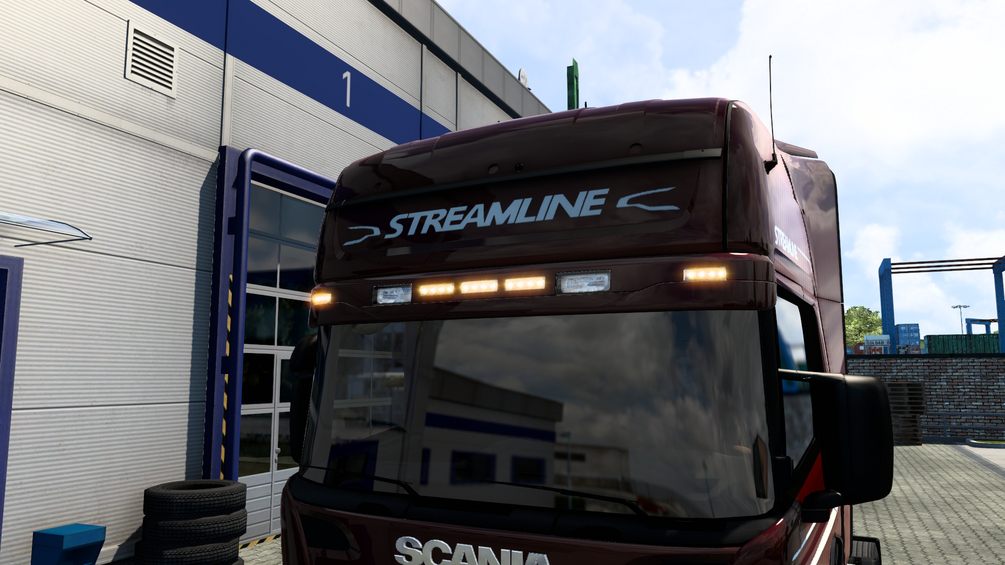 Scania Sunvisors