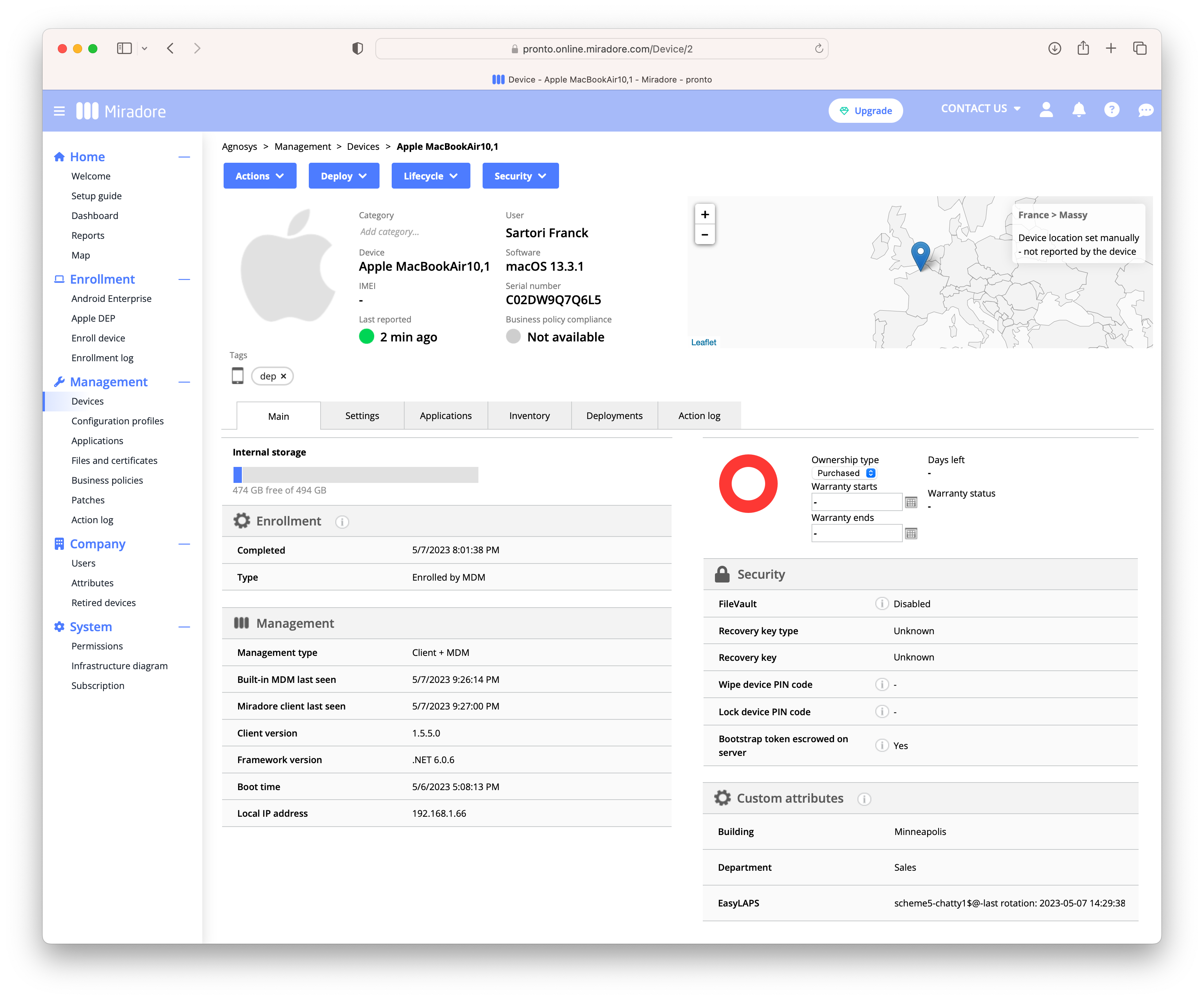 EasyLAPS - LAPS for Mac