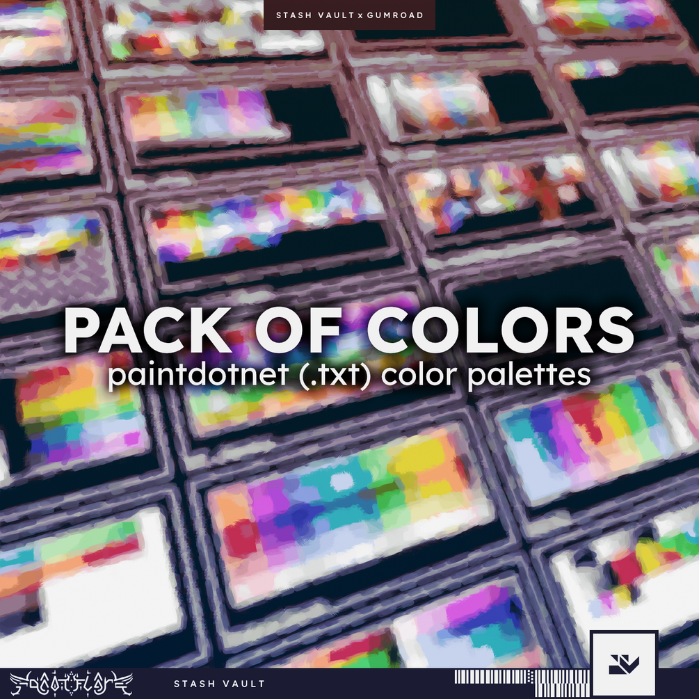Pack of Colors (paintdotnet Color Palettes)