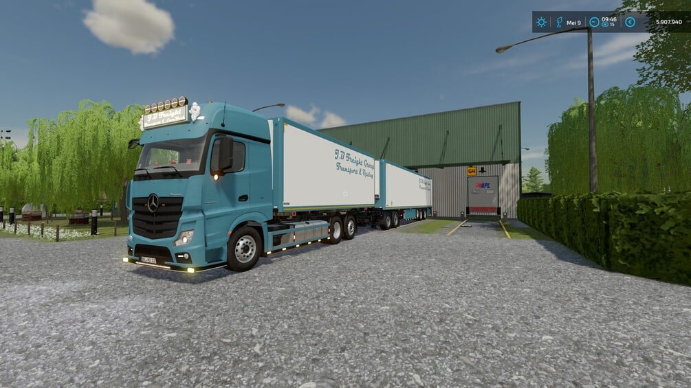 [FS22] J.B Freight Mercedes MP4 Edit 2.0