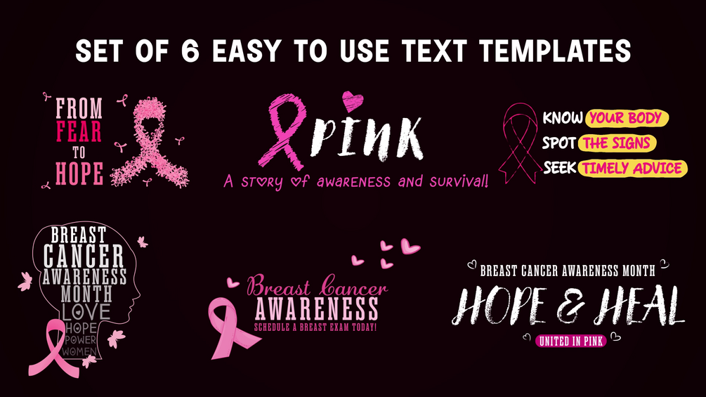Breast Cancer Awareness Titles