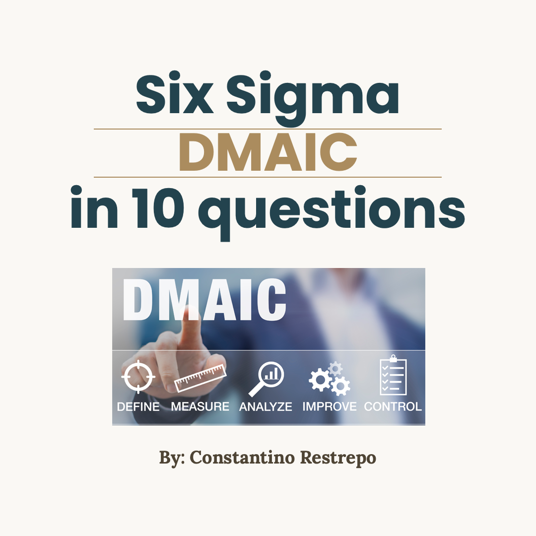 Six Sigma DMAIC in 10 questions - Tino