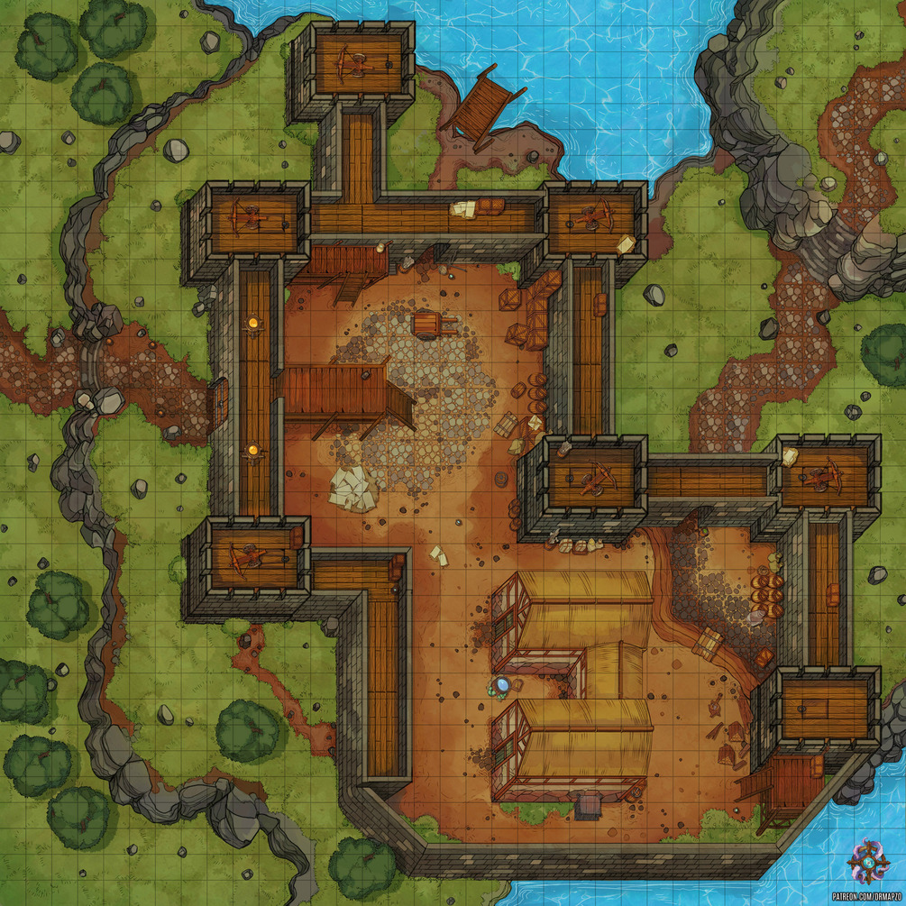 Fortress Forest Path
