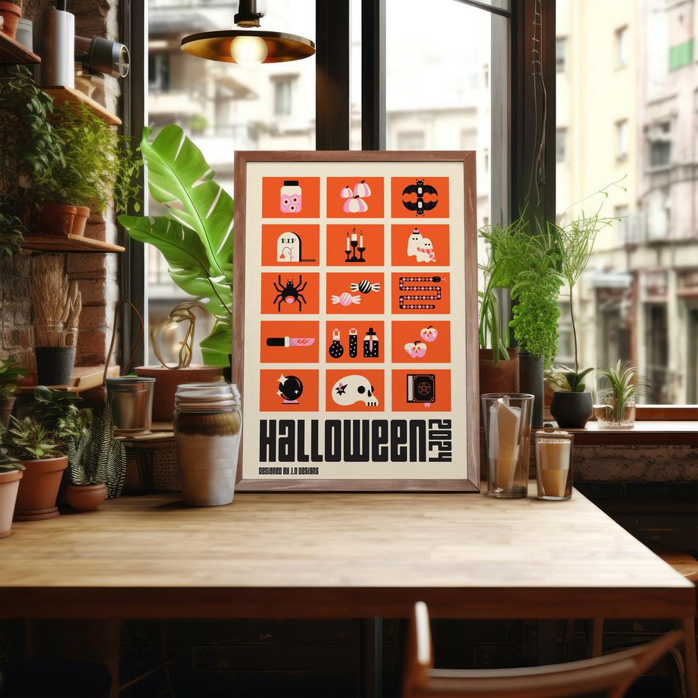 FREE Halloween poster!