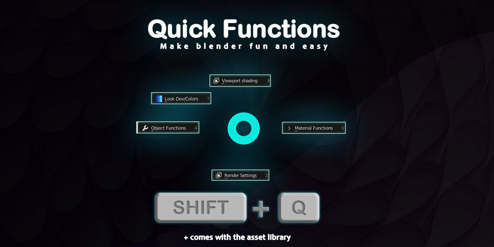 Quick Functions blender addon