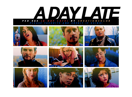 PSD 065 (A DAY LATE)