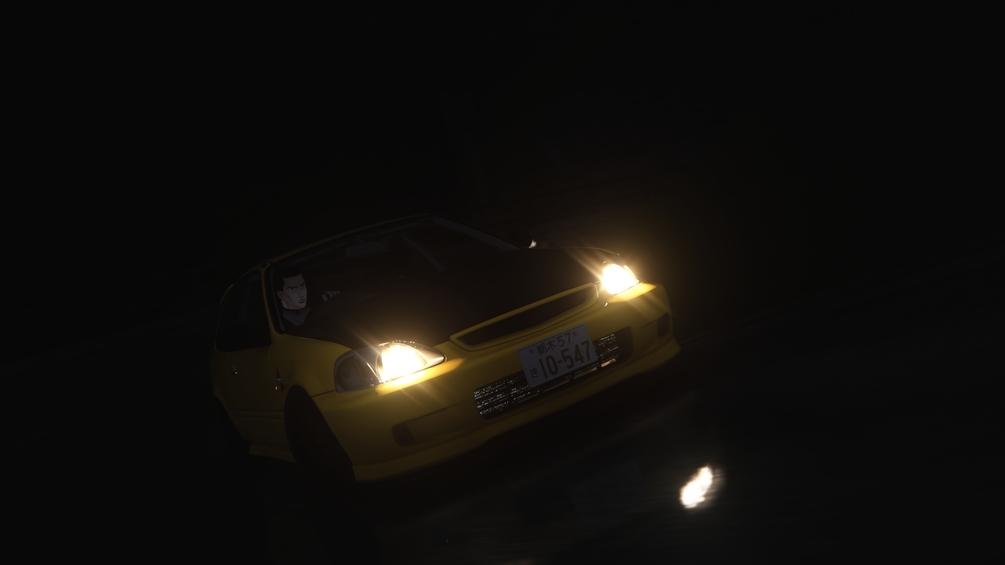 Initial D Todo School Spoon Civic Type R Demo Car (EK9)
