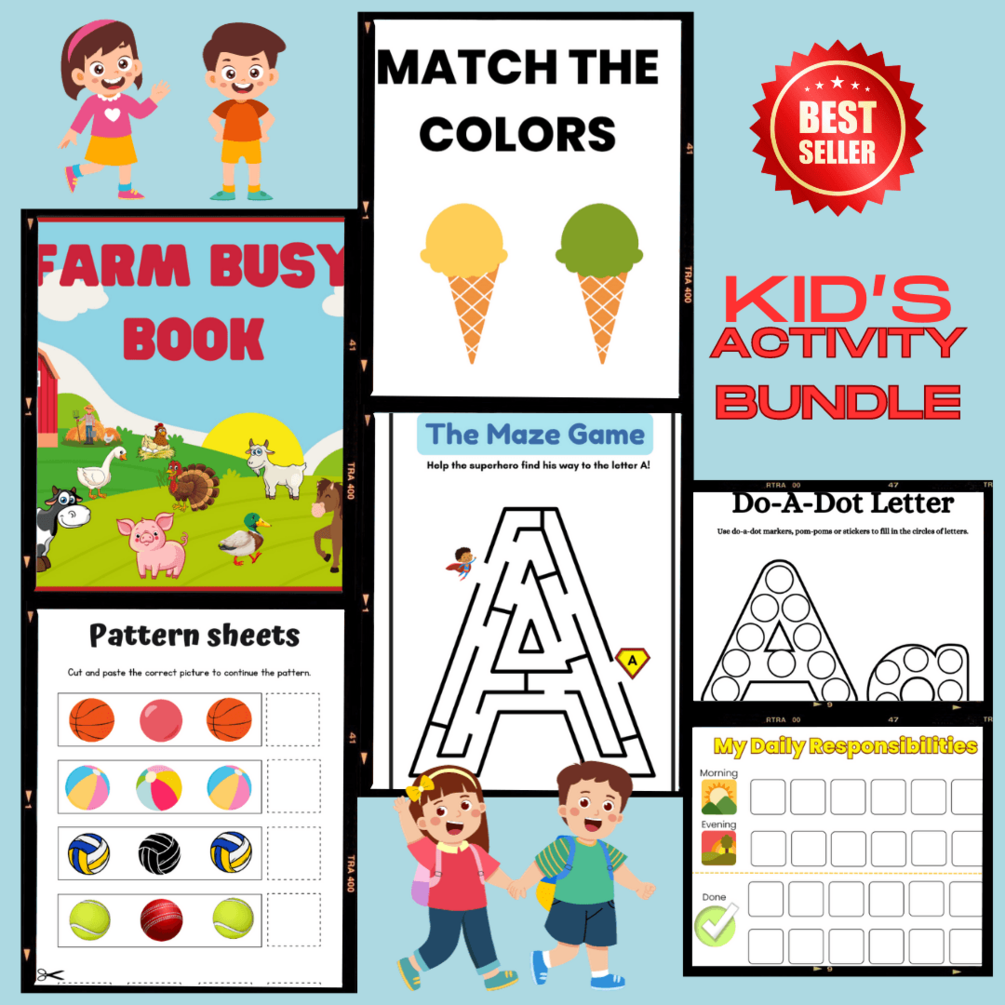 Activity Books Bundle