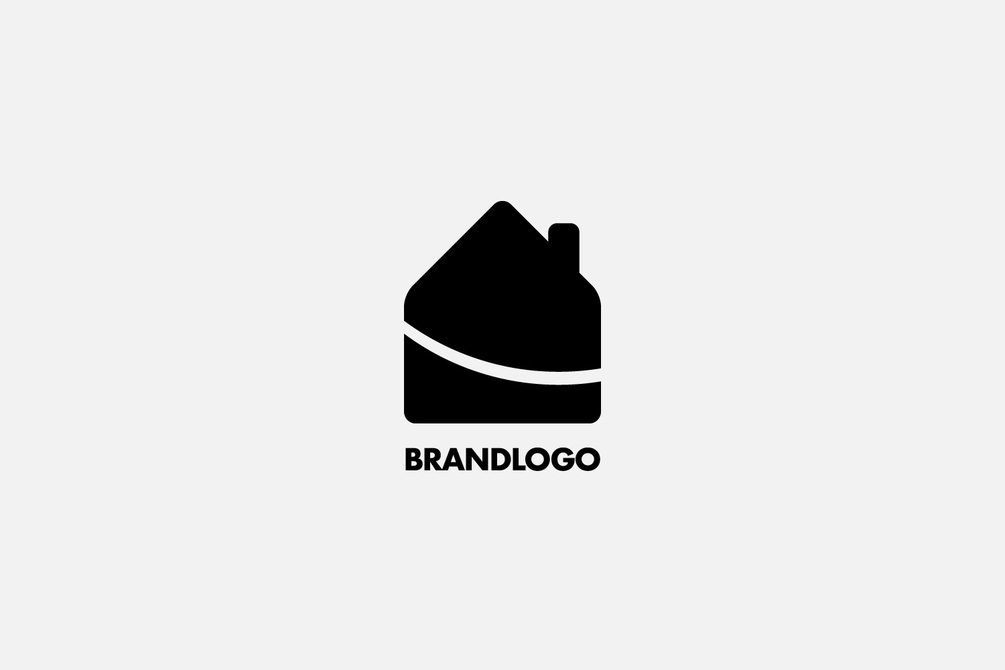 House Brand Vector Logo