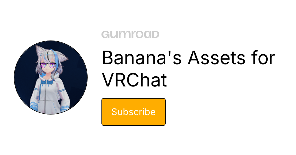 Banana's Assets for VRChat